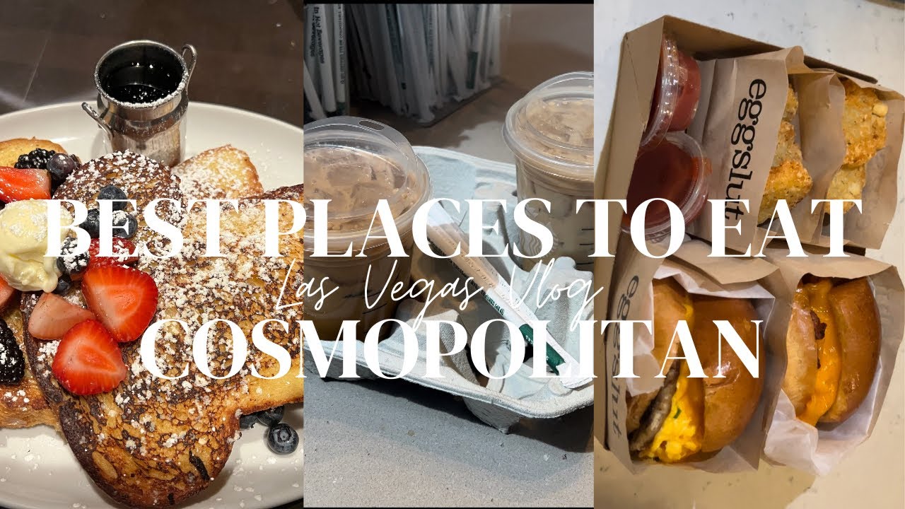 Top 5 Best Places to Eat at the Cosmopolitan | Las Vegas - YouTube