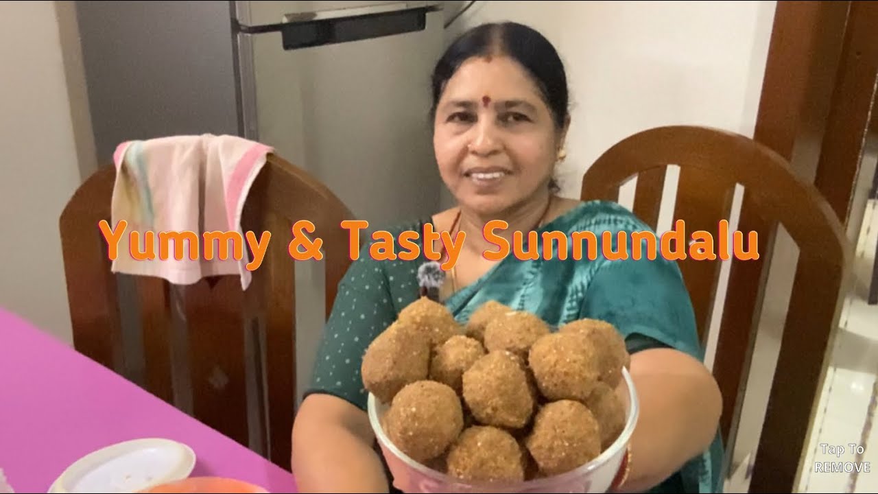 Traditional Sunnundalu – A Classic Andhra Sweet - YouTube