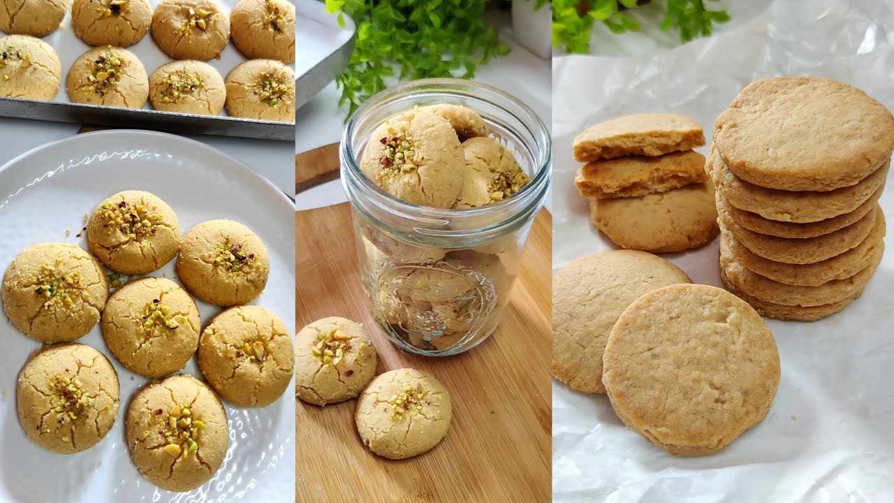 No Maida Nankhatai And Biscuit Recipe | No Maida Nankhatai | Ata ...