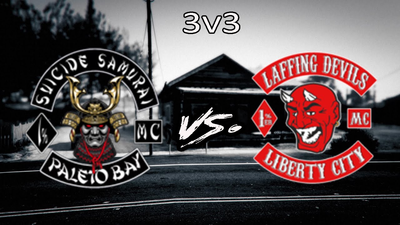 3v3 Suicide Samurai MC {BUKE} vs. Laffing Devils MC {LDMC} (Crew Battle ...