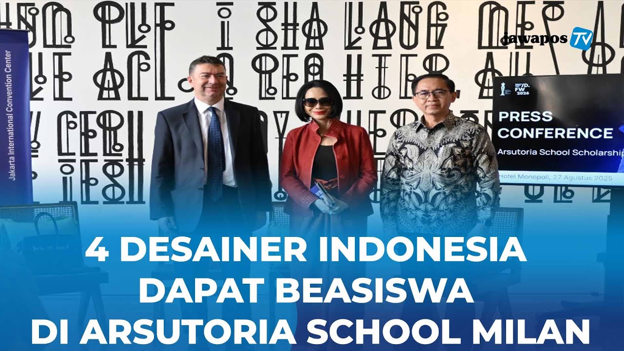 Poppy Dharsono & Dubes Italia, Roberto Colamine Lepas 4 Desainer ...