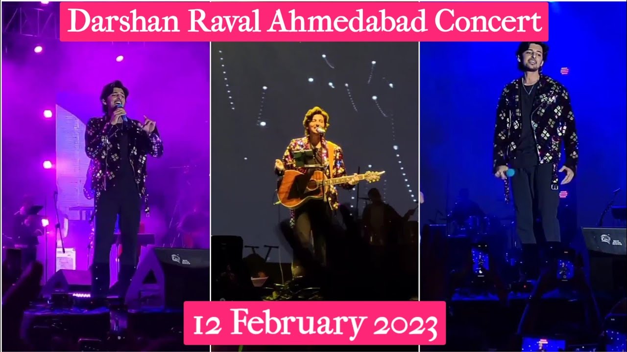Darshan Raval Ahmedabad Concert 12 February 2023 - YouTube