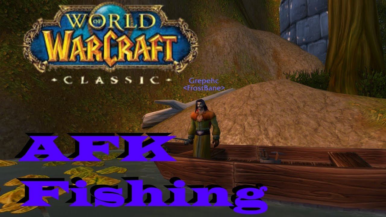 World Of Warcraft AFK Fishing Tutorial #WoWClassic - YouTube