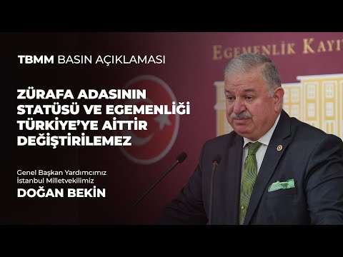 ZÜRAFA ADASININ STATÜSÜ VE EGEMENLİĞİ TÜRKİYE’YE AİTTİR DEĞİŞTİRİLEMEZ - Doğan Bekin