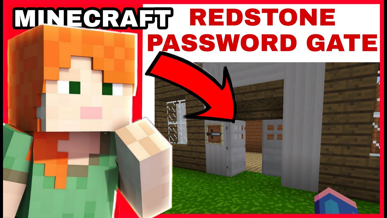 HOW TO MAKE A ITEM FRAME DOOR IN MINECRAFT - YouTube