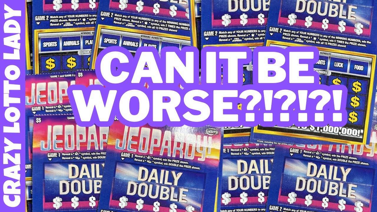 It Can't Get Worse! Jeopardy Scratching Lottery Tickets | Florida ...
