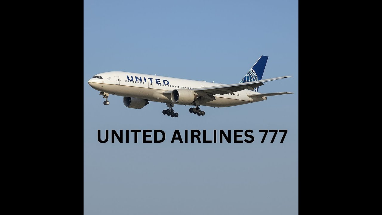 United Airlines 777 taxi and takeoff on RWY19L at Brisbane Airport BNE ...