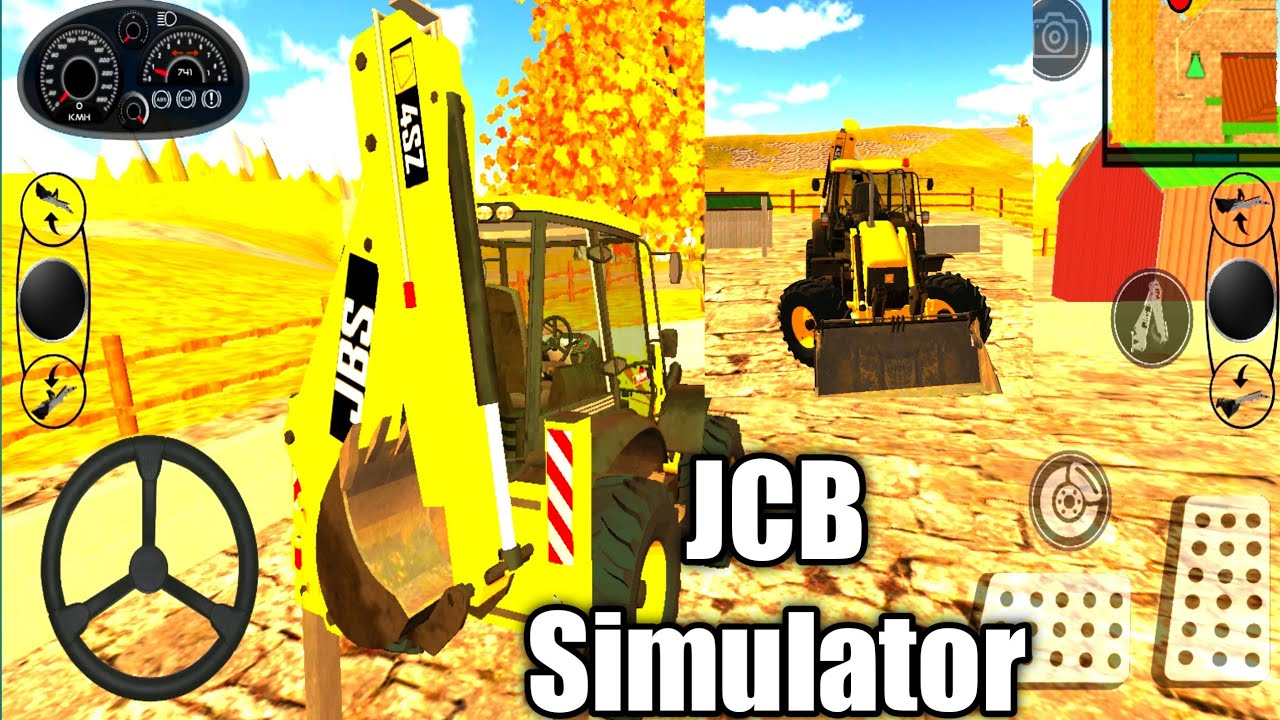 New Jcb Game (part 1) - Jcb loader driving simulator ll best jcb ...