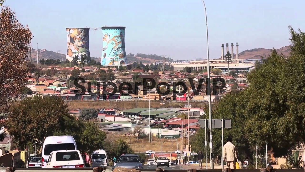 Landscape shot of modern day Soweto. Concern For Nelson ... - YouTube