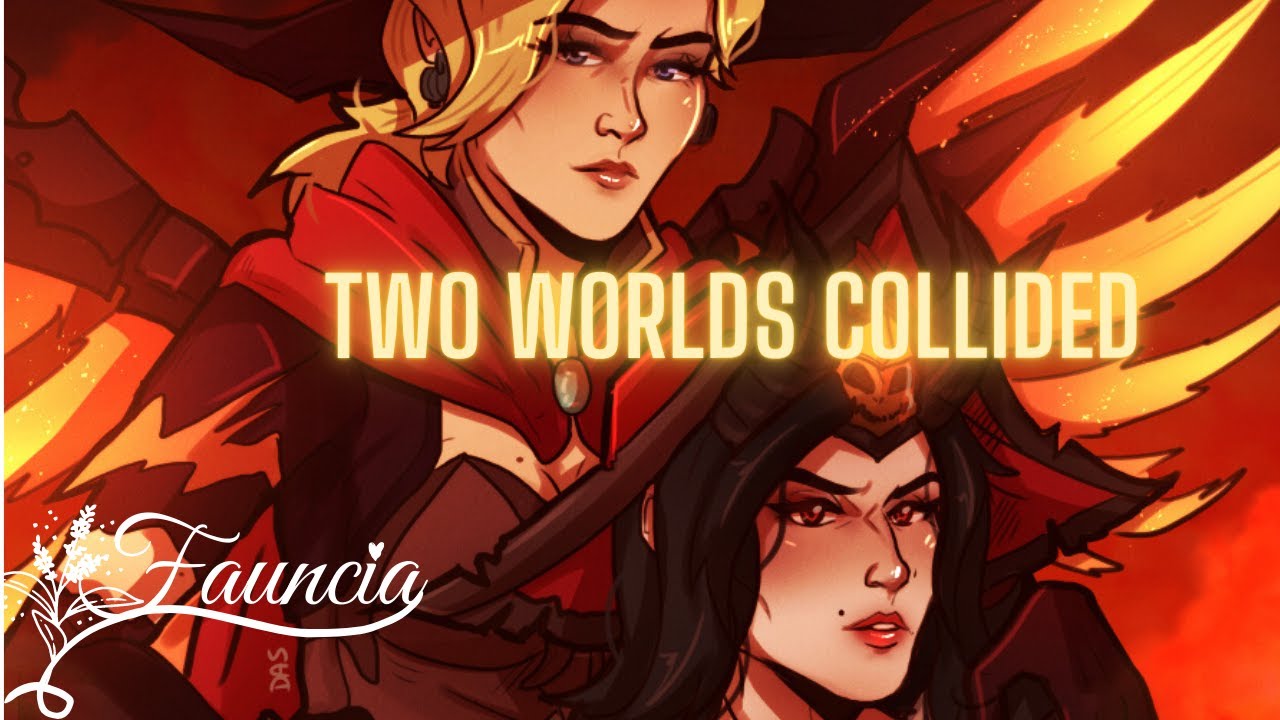 two worlds collided ~ ashe//mercy edit ~ - YouTube