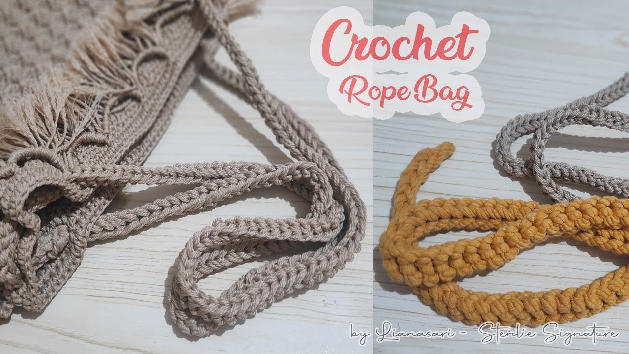 Tutorial Tali Rajut Paling Mudah - YouTube