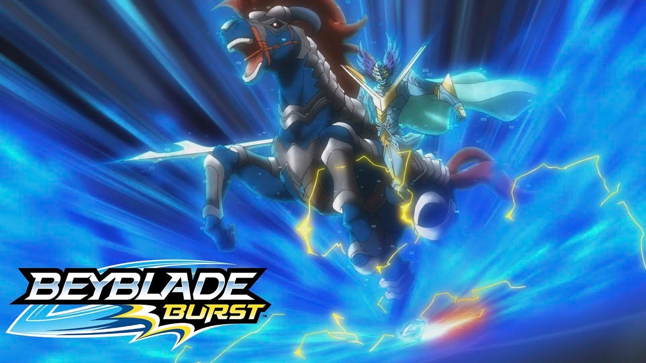 BEYBLADE BURST Episode 8: A Powerful Opponent! Hyper Horusood! - YouTube