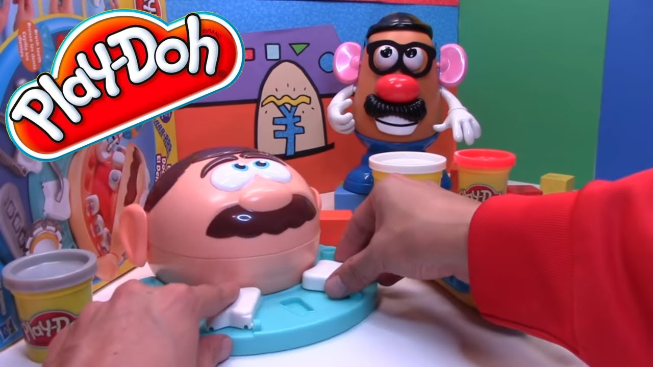 Play Doh "Doctor drill n fill" (playset unboxing) - YouTube