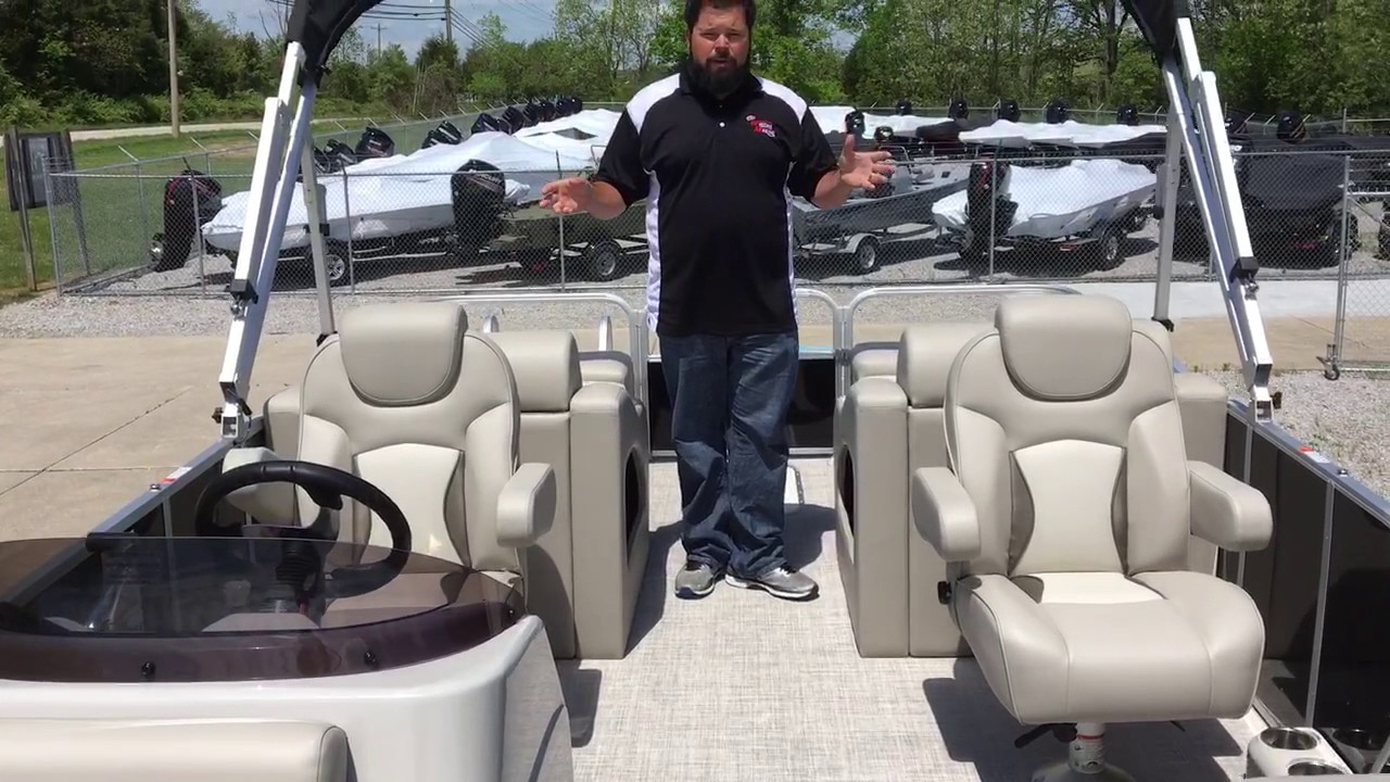 Awesome Pontoon Boat!! G3 Suncatcher V3 22SS Triton!! - YouTube