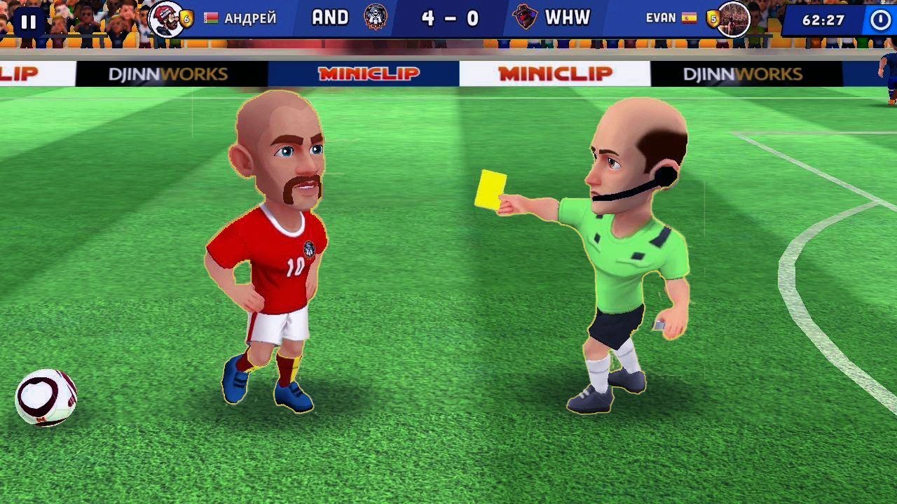 Mini Football Gameplay 4-0 ⚽ №4 - YouTube