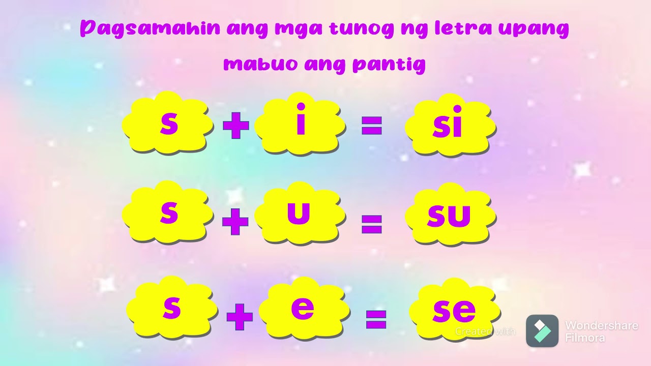 Pagbuo ng Pantig /Pagsasanay sa Pagbasa ng Pantig mamemimomu at ...