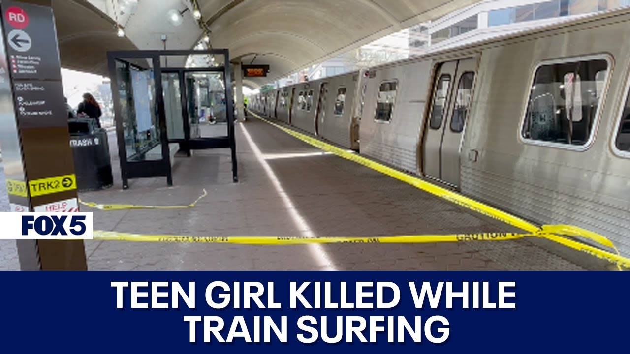 Teenage girl killed at Silver Spring Metro in train surfing incident ...