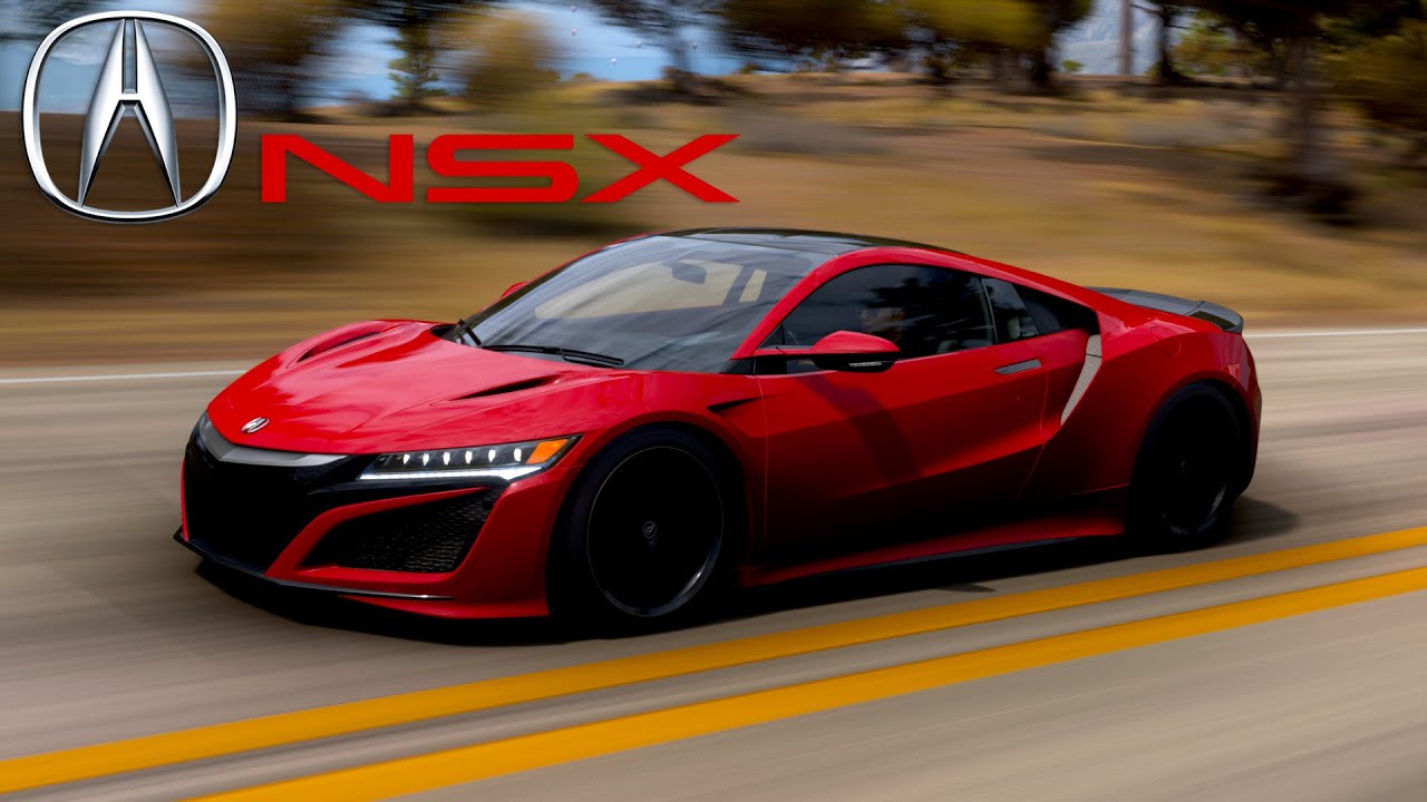 Acura NSX 2017 - Forza Horizon 5 - Gameplay - 4K - YouTube