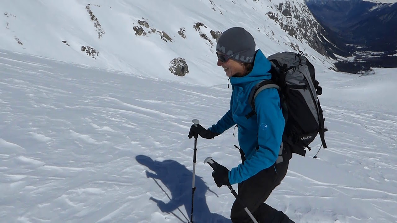 Le Chantonnet - 2576m en ski de randonnée - YouTube