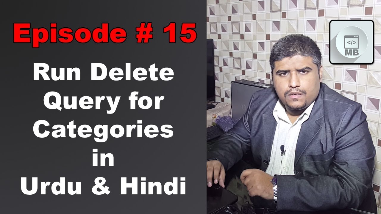 Run Delete Query For Categories Episode 15 Urdu Hindi YouTube run-delete-query-for-categories-episode-15-urdu-hindi-youtube
