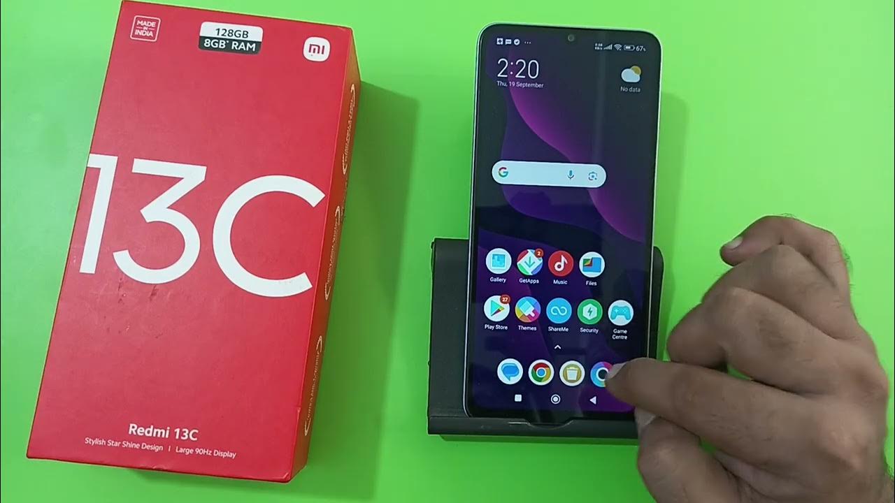 how to click photo using timer 10 second in redmi 13c, camera timer se photo khinche - YouTube