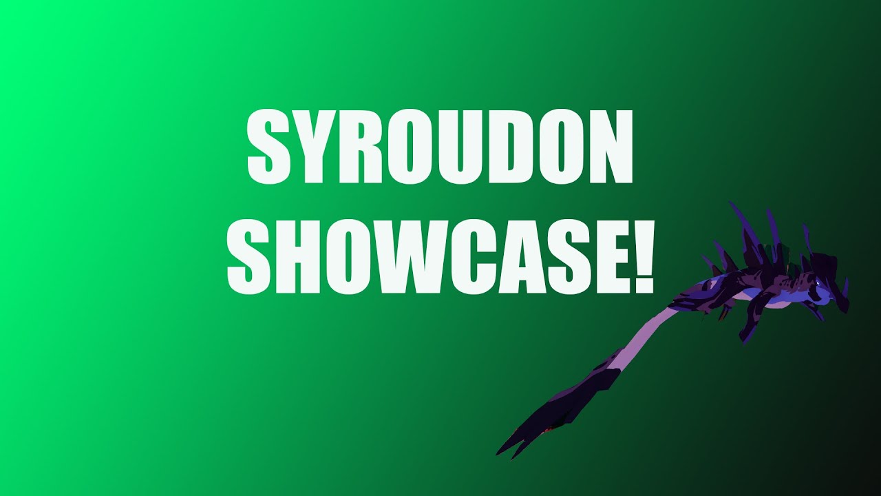 Creatures Of Sonaria Syroudon Showcase! - YouTube