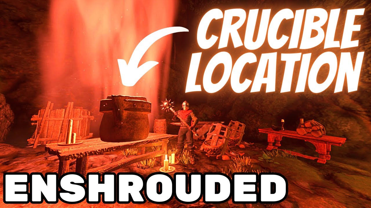 Crucible Location ENSHROUDED #enshrouded #guide - YouTube