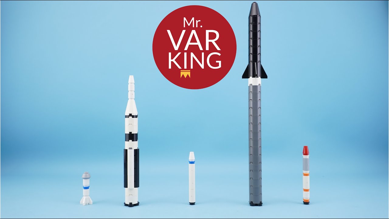 LEGO Tutorial Mini Rockets part 5 - YouTube