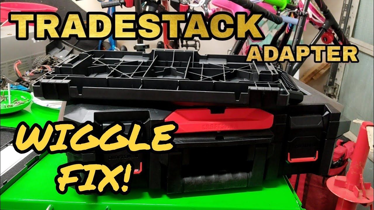 Craftsman Tradestack Adapter FIX! CHEAP!! EASY!!! - YouTube