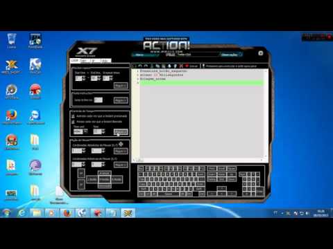 Configurando mouse macro x7 Point Blank 2015 - YouTube