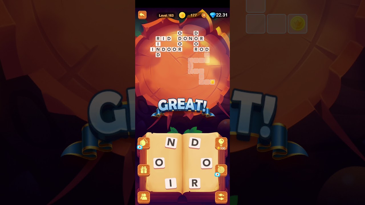 Wizard of Word Level 163 - YouTube