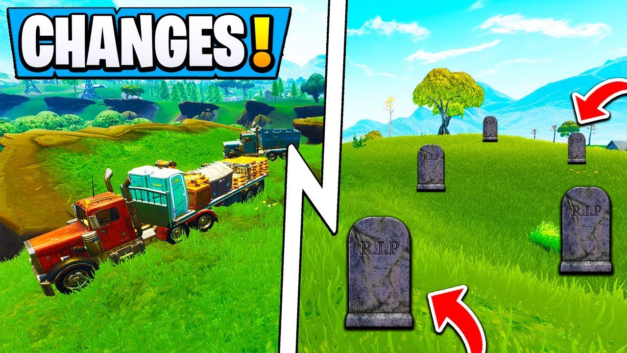 *ALL* Fortnite MAP Changes! | Graveyard, New Factory V2 Location ( 5.1 ...