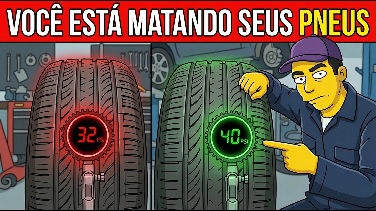 PARE de Colocar a Pressão dos Pneus em 32 PSI! - Você Está Arruinando ...