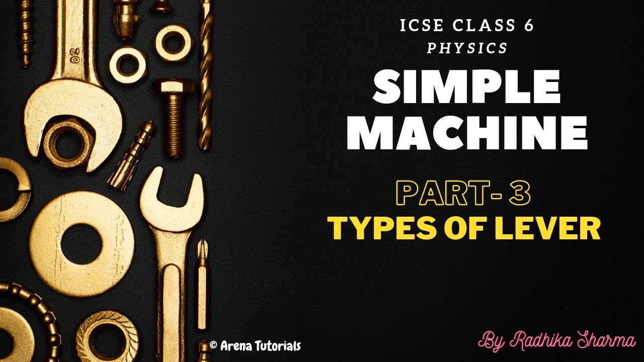 Simple Machine | ICSE CLASS 6 Physics | Part- 3 | Types of Lever - YouTube