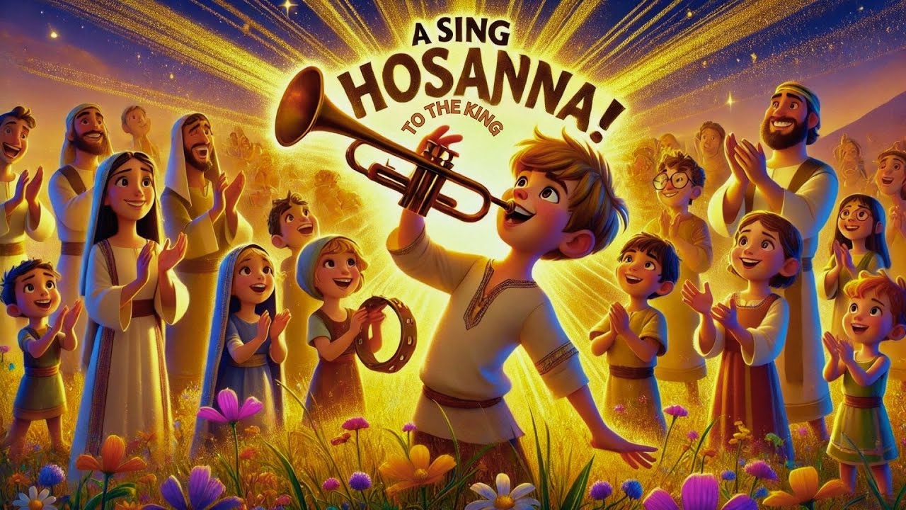 Sing Hosanna to the King | Joyful Gospel Song for Kids | Celebrate God ...