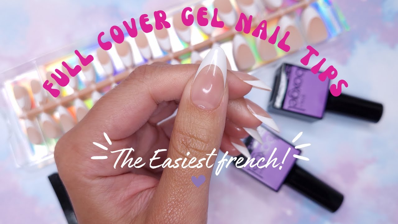 BTARTBOX NAILS | Full Cover Soft Gel Nail Tutorial | The Easiest French ...