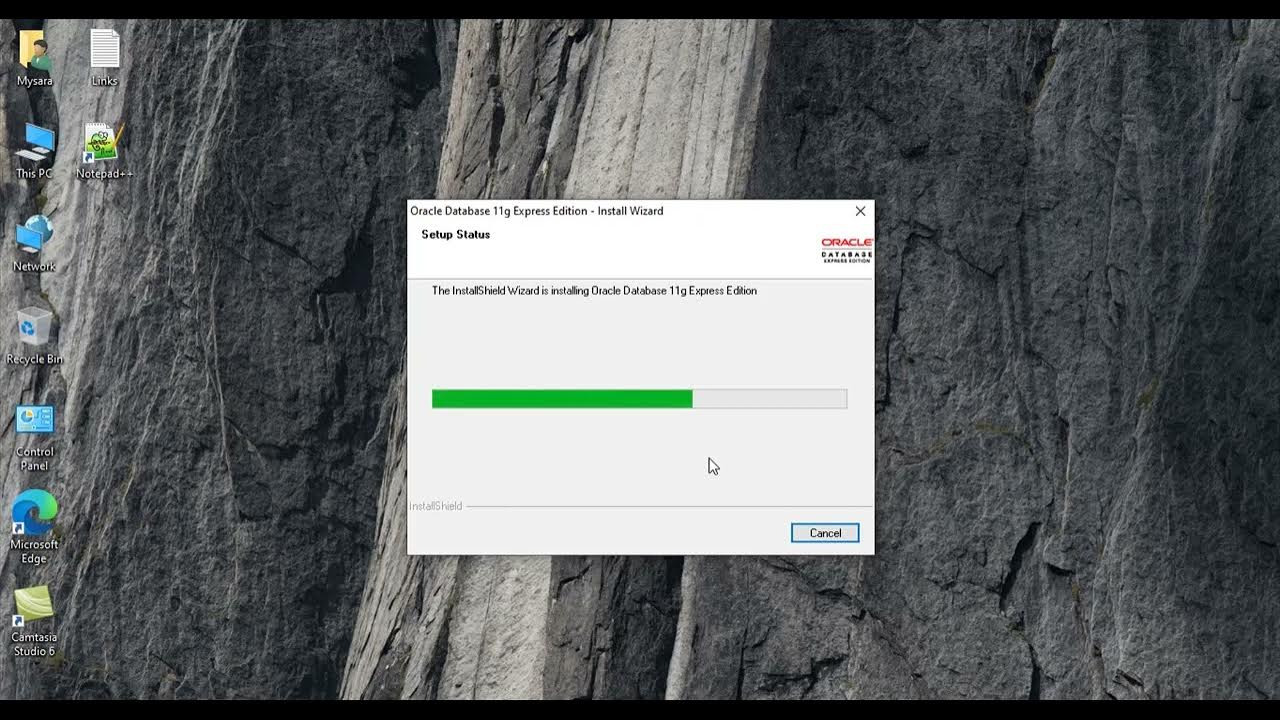 How to install Oracle Database Express Edition XE - YouTube