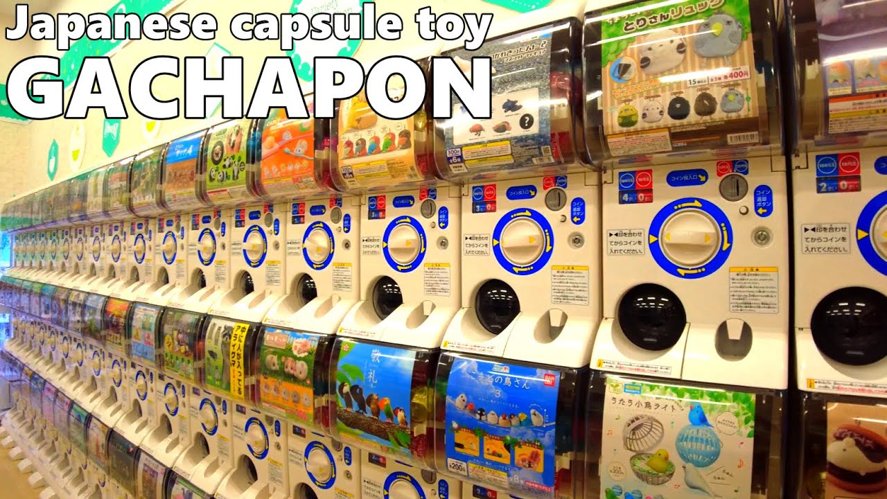 [ 4K Japan Walk Diary ] GACHAPON ｜Japanese Capsule Toy｜Gashapon｜Virtual ...