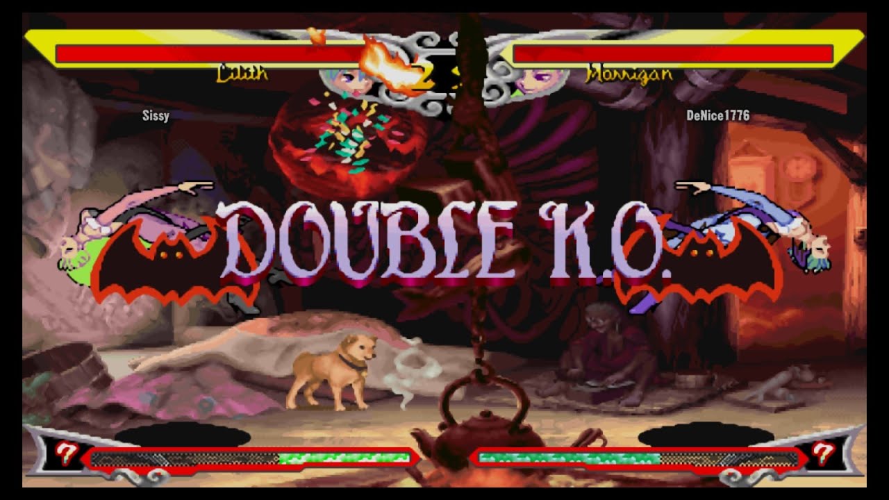 Darkstalkers Resurrection [RPCS3]: Lilith vs Morrigan Matches with ...