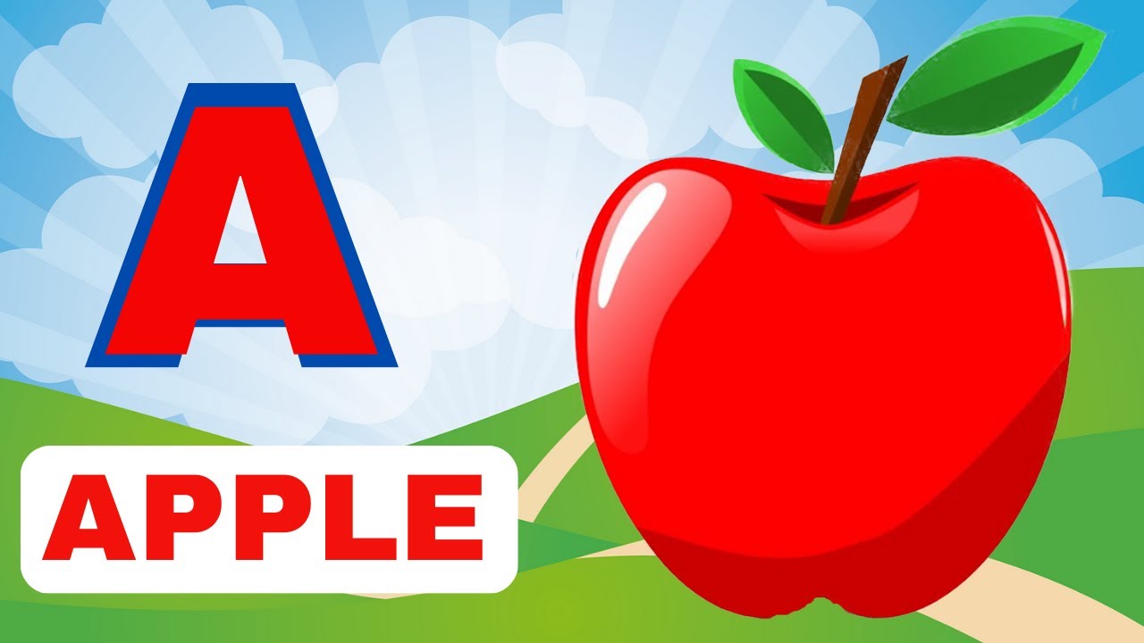 Learn Alphabet A to Z | ABC Preschool Book Learning A for APPLE | abcd ...