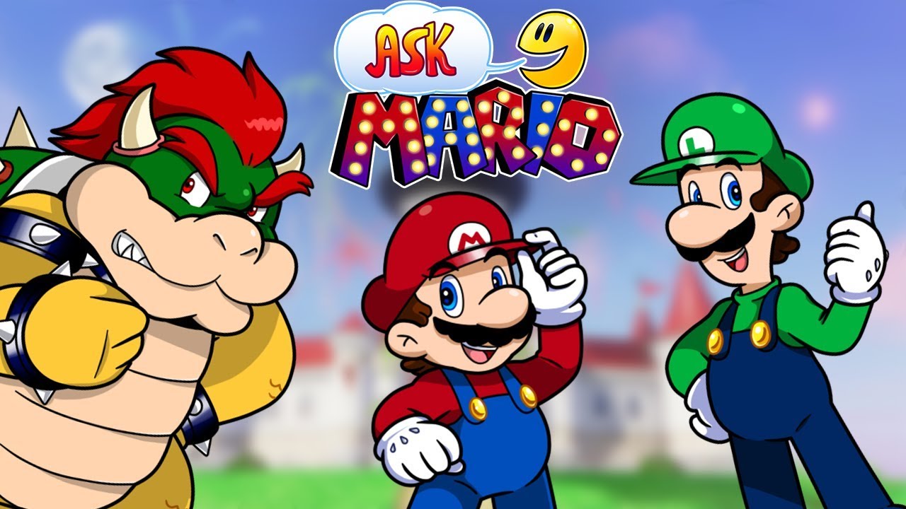 🍄Ask Mario🍄 - ⭐️Ep. 1⭐️ (With art by Nintendrawer!) - YouTube