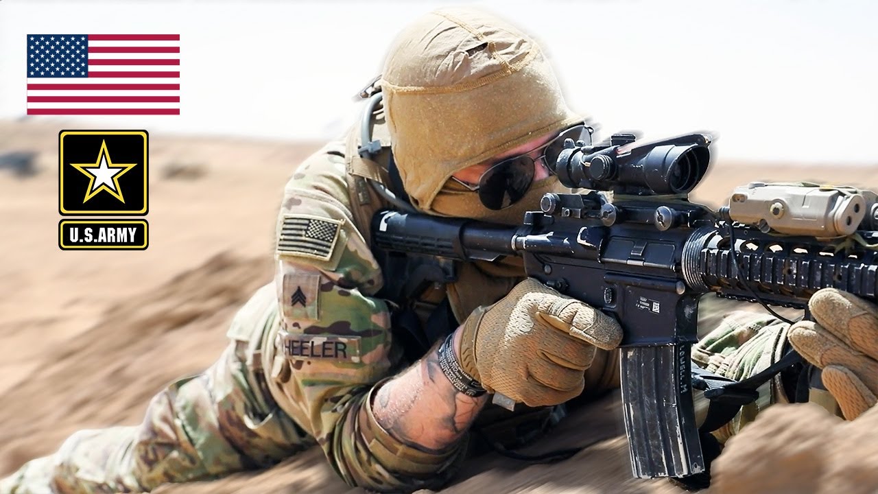 U.S.Army Live Fire Squad Training at African Lion - YouTube