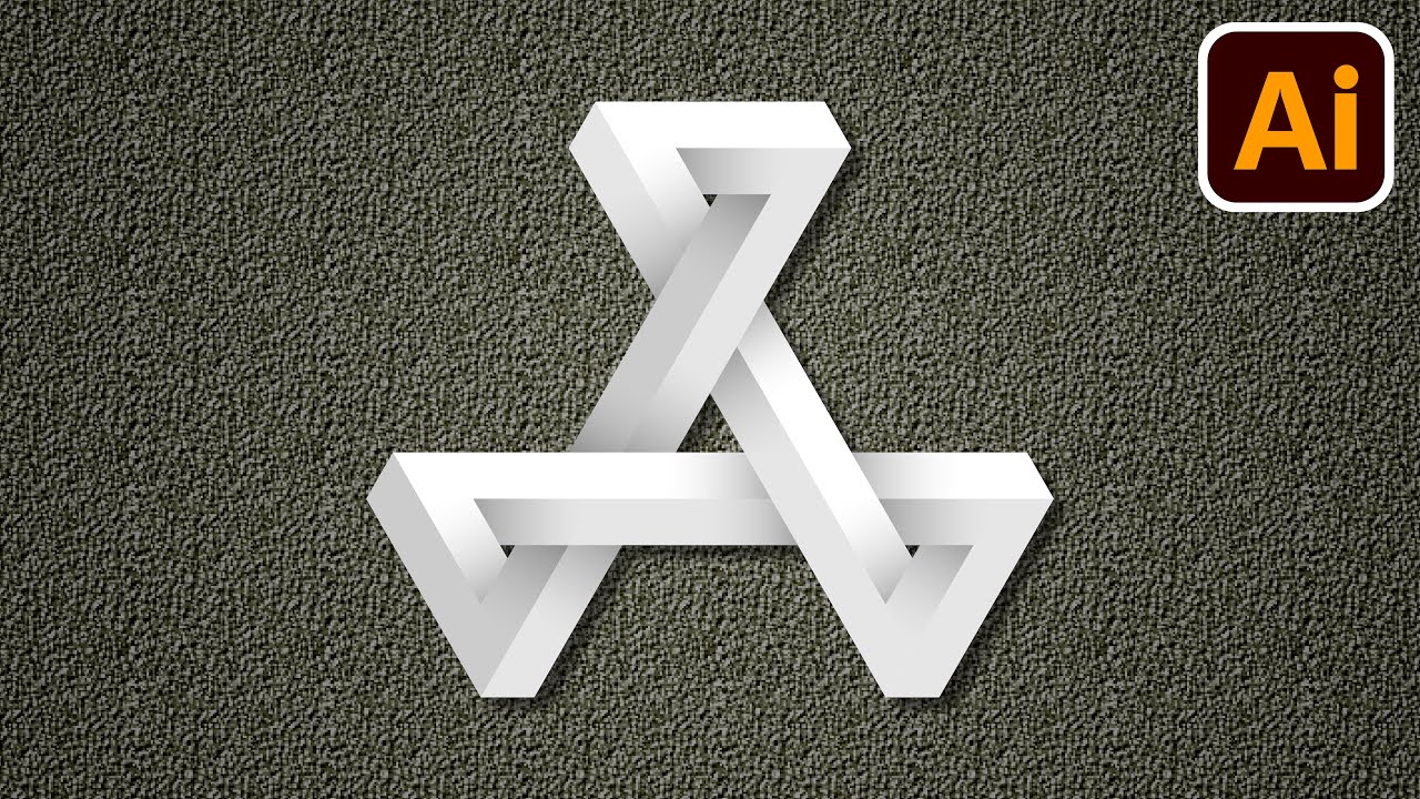 Impossible logo | Learn logo design | Adobe illustrator tutorials | 006 ...