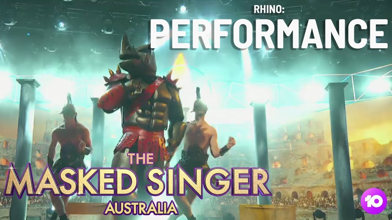 The Rhino Performs: Shotgun | Season 1 Ep 2 | The Masked Singer ...