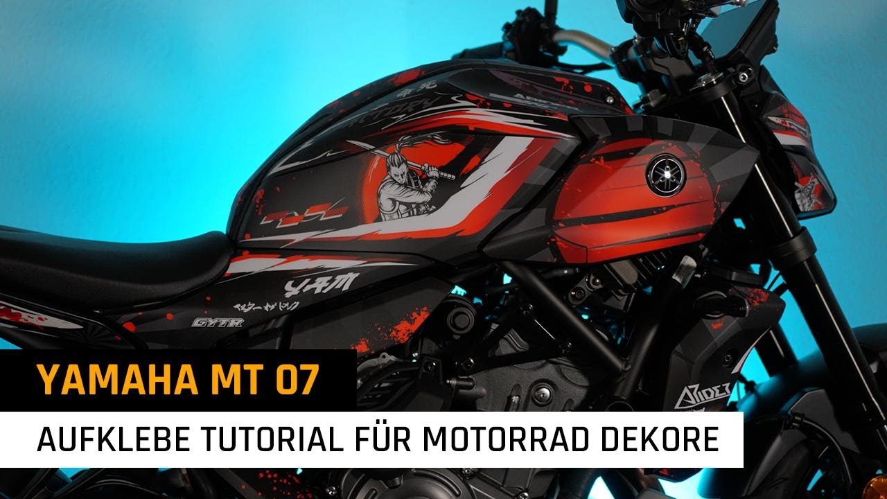 Yamaha MT 07 Dekor / Optik Tuning von Arider - YouTube