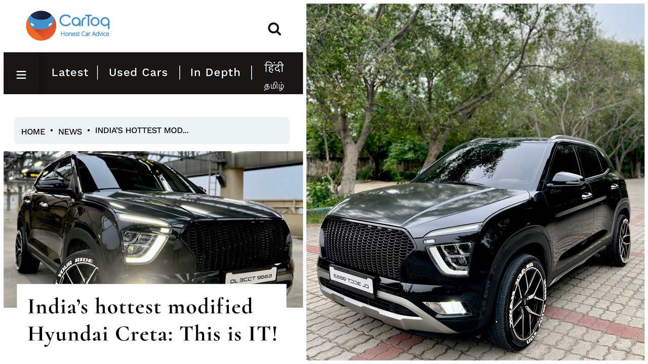 India's Hottest Modified Creta 🔥 All Mods Explained 🏻 @MindAutoMods ...