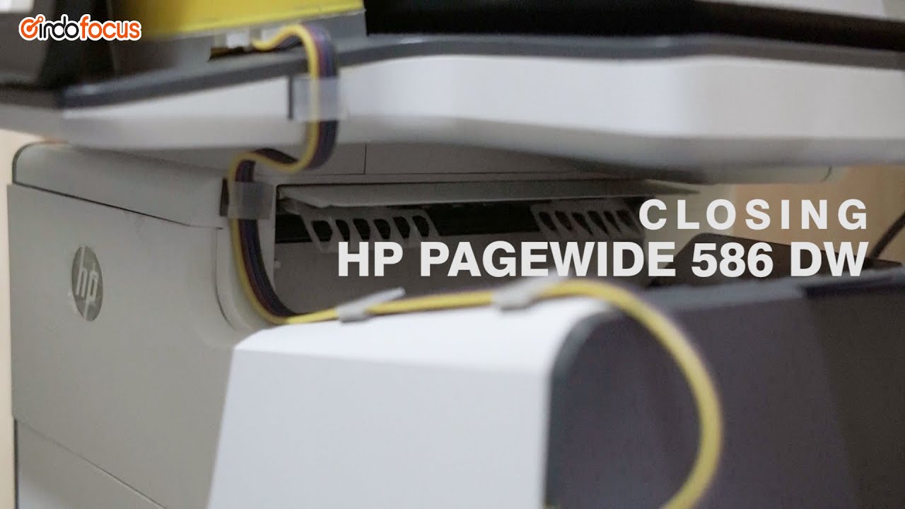 CLOSING !!! HP PageWide 586 DW #printer #shorts #video - YouTube