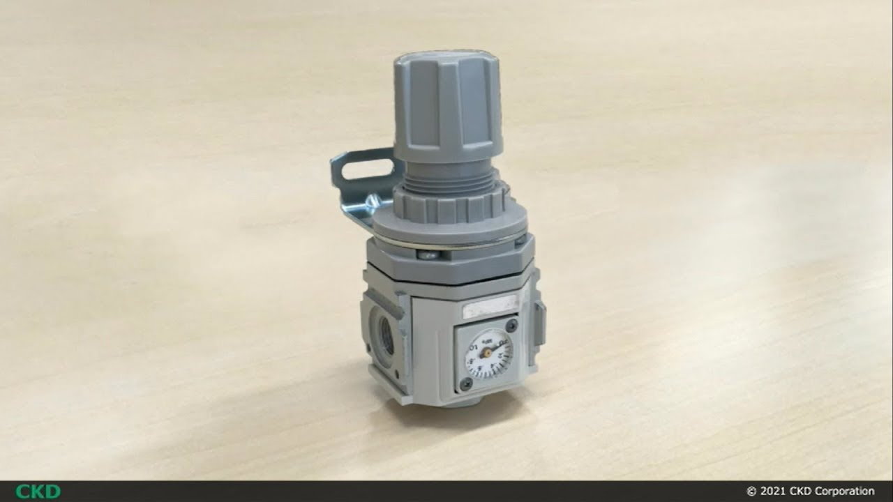 Regulator R Series How to mount the L type bracket - YouTube