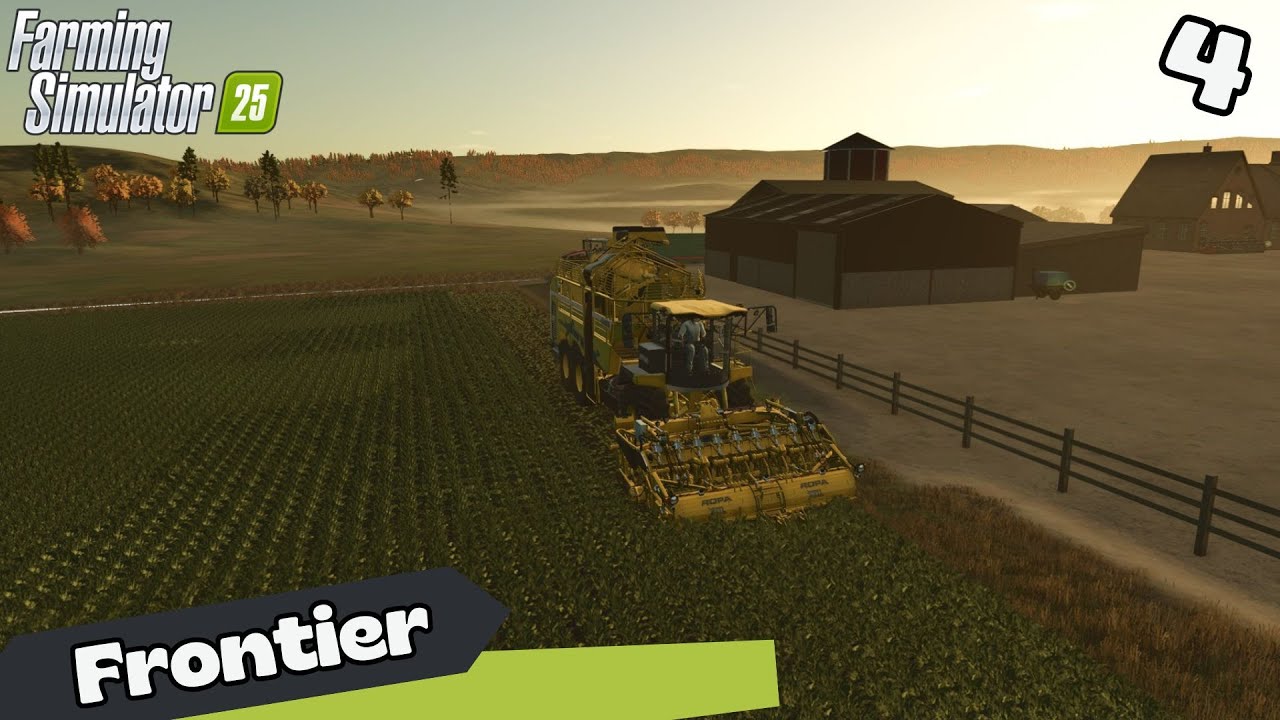 Suikerbieten Rooien op de Frontier Map 🌾 | FS25 | Aflevering 4! - YouTube