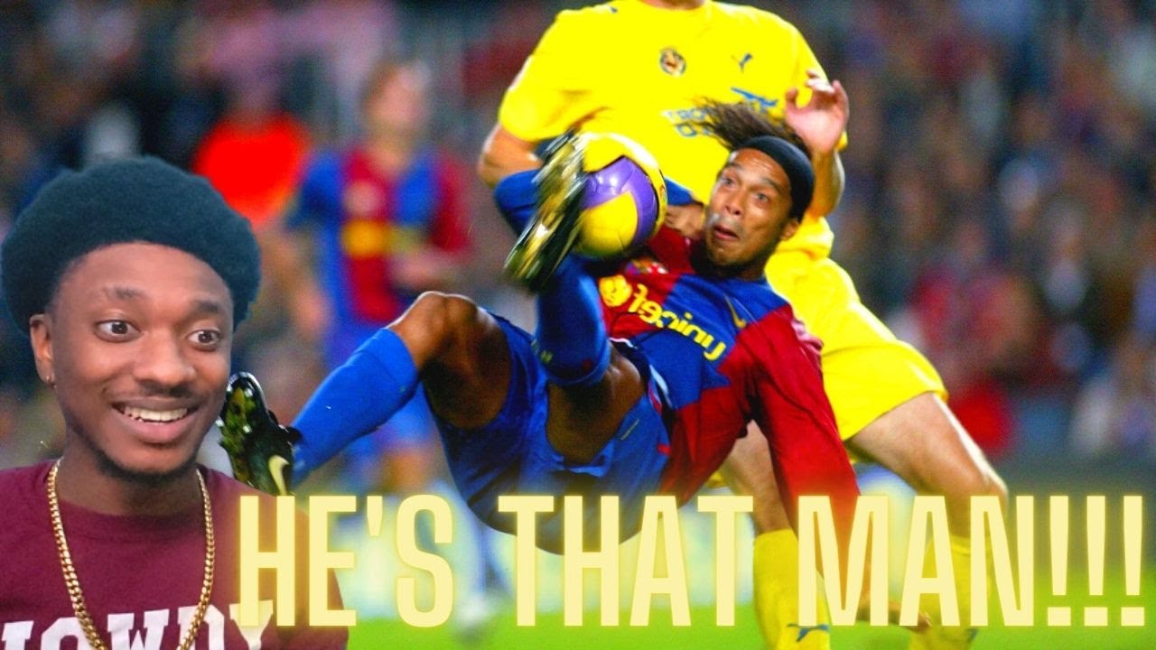 When Ronaldinho Created A Skill Never Seen in Football Reaction ...